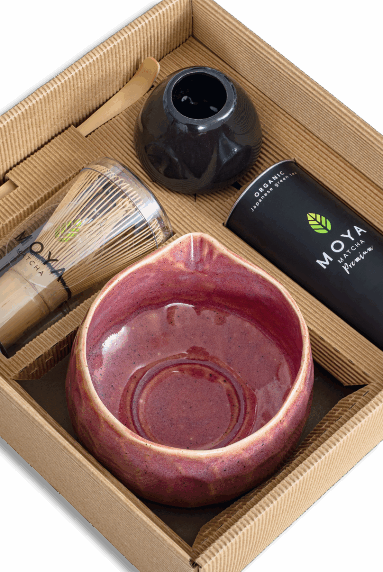 Moya Matcha Ceremonial Set Botan with a spout - Moya Matcha