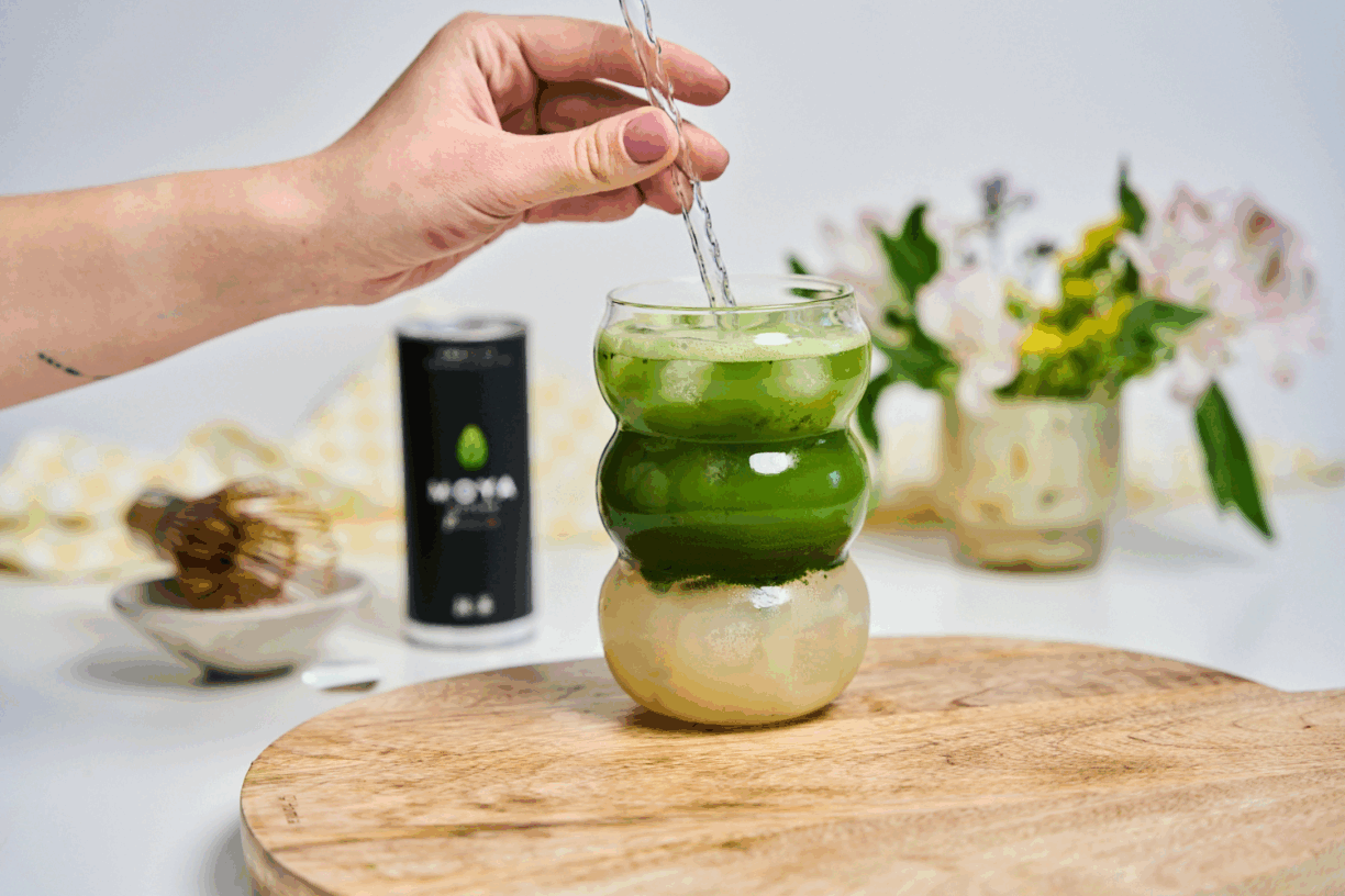 Pumpkin spice matcha latte - Moya Matcha