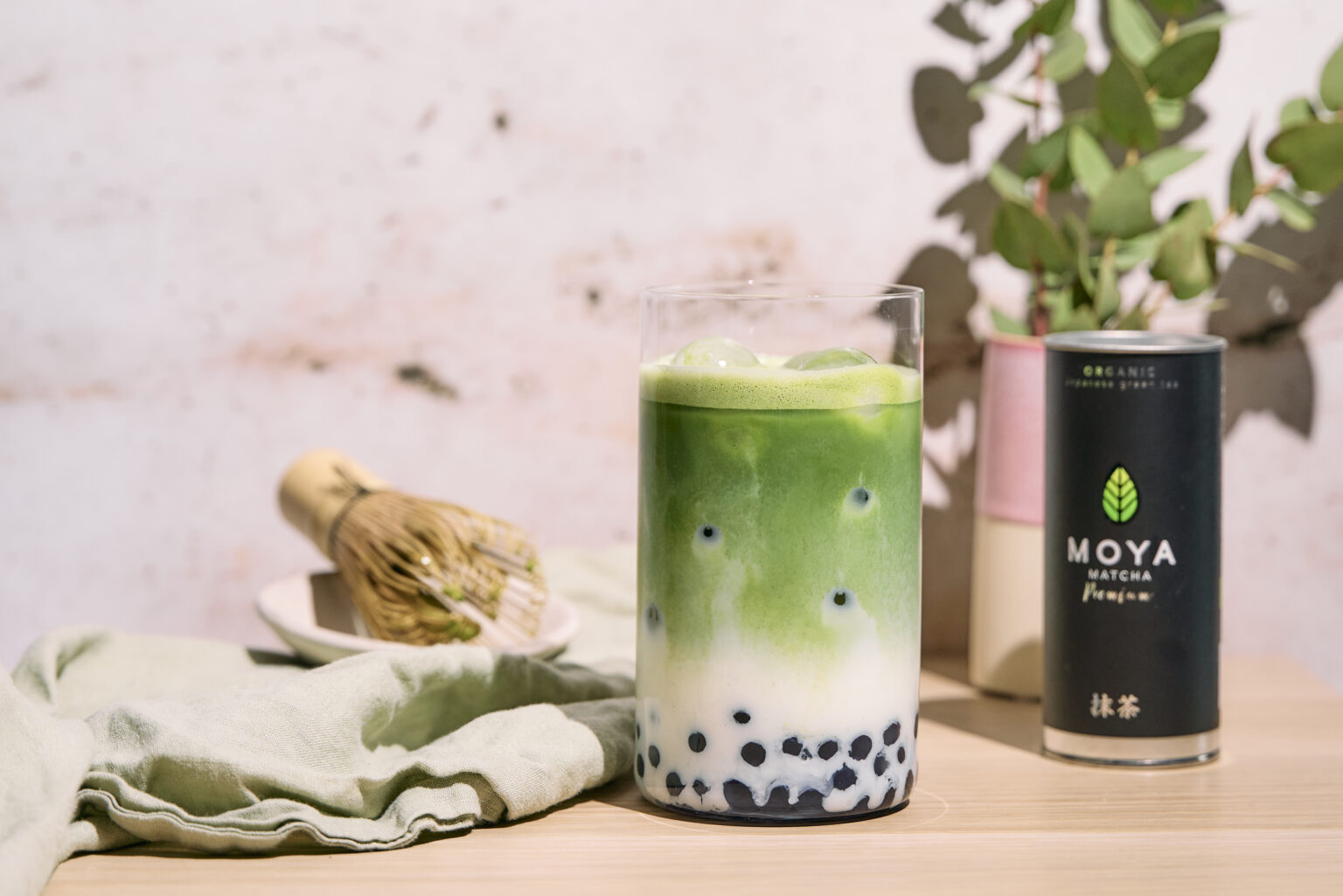 Pumpkin spice matcha latte - Moya Matcha
