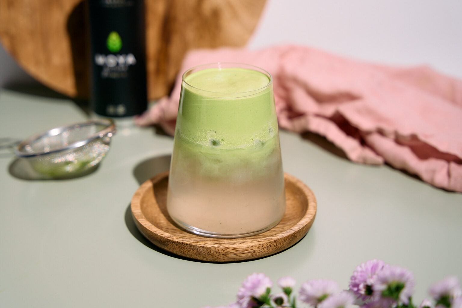 Pumpkin spice matcha latte - Moya Matcha